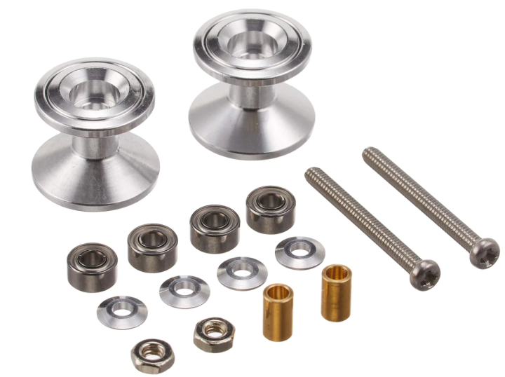 Tamiya mini 4wd Double Aluminum Rollers Roller 13-12mm 15398 | Lazada PH