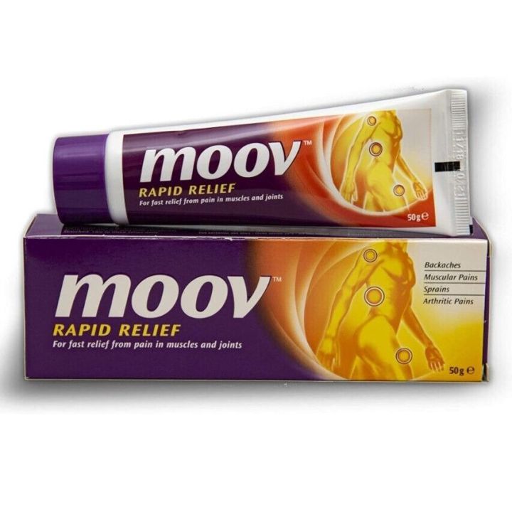 Moov SwiftFlex Muscle Soothe Cream 50g | Relieves Strain, Moov Muscle ...