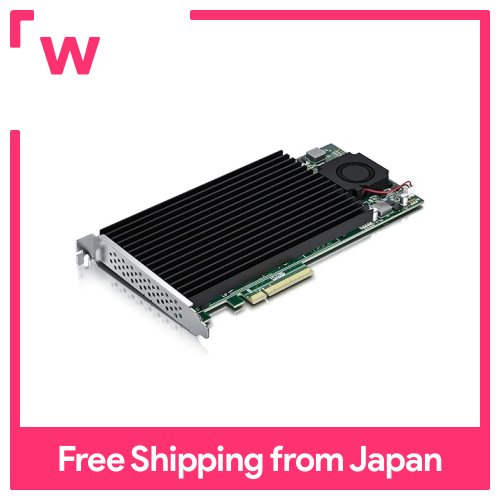 10Gtek U.2 SSD, X8, NVMe SSD adapter for (4) M.2 (M Key) connectors ...