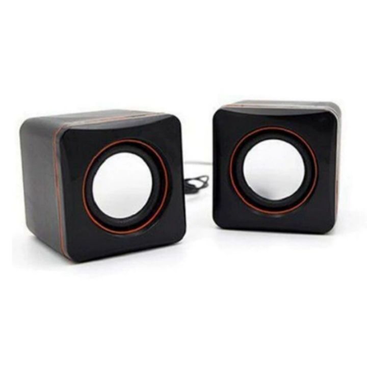 Wired USB 3D Stereo Speaker Computer Speaker HiFi Speaker Gaming Speaker with Volume Control ...