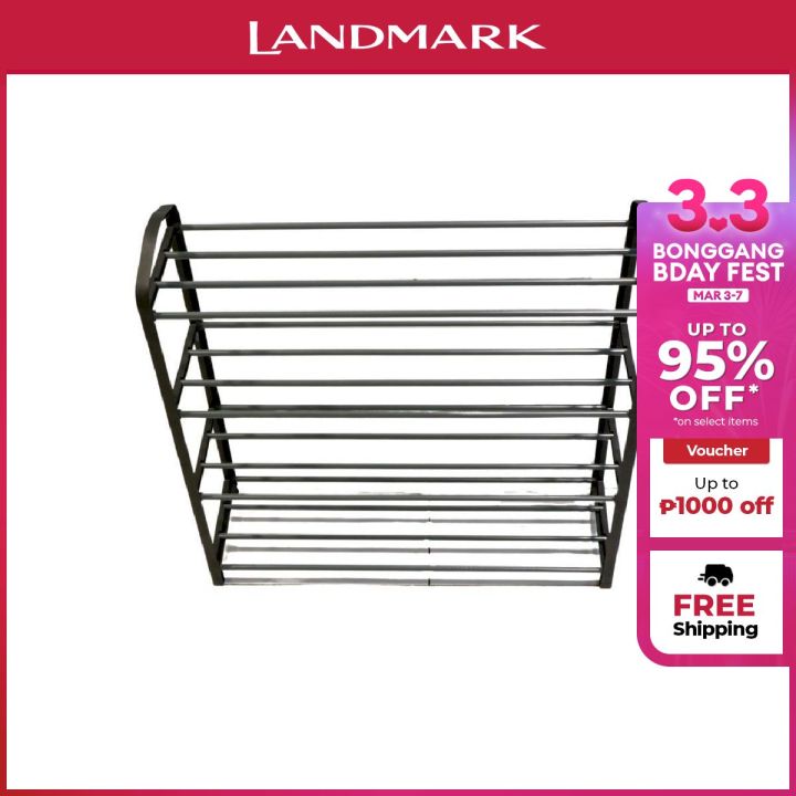 Landmark Layer Shoe Rack Tube Type Black | Lazada PH