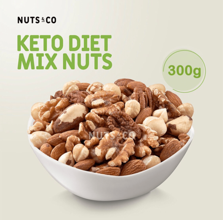 Nuts & Co Keto Diet Mix Nuts (Freshly Mix in Malaysia)减脂混合坚果 Ready to ...