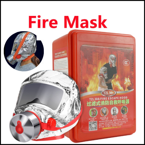 (SYS)Safety Emergency Fire Escape Mask Smoke Respirator Mask Gas ...