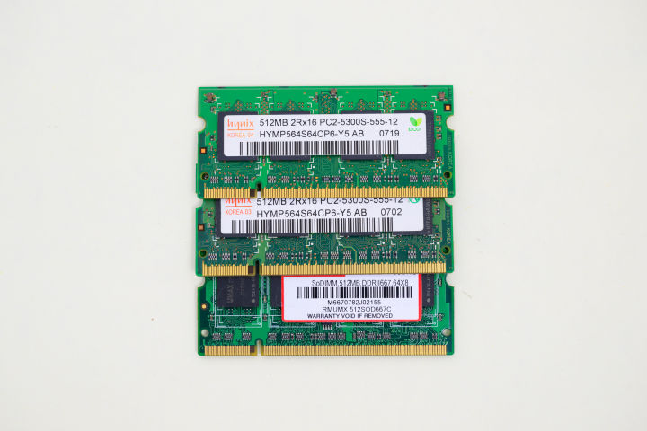 RAM 512mb DDR2 For Notebook แรมมือสอง | Lazada.co.th