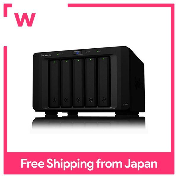 NAS Expansion Unit] Synology DX517 [5 bays / SATA compatible ...