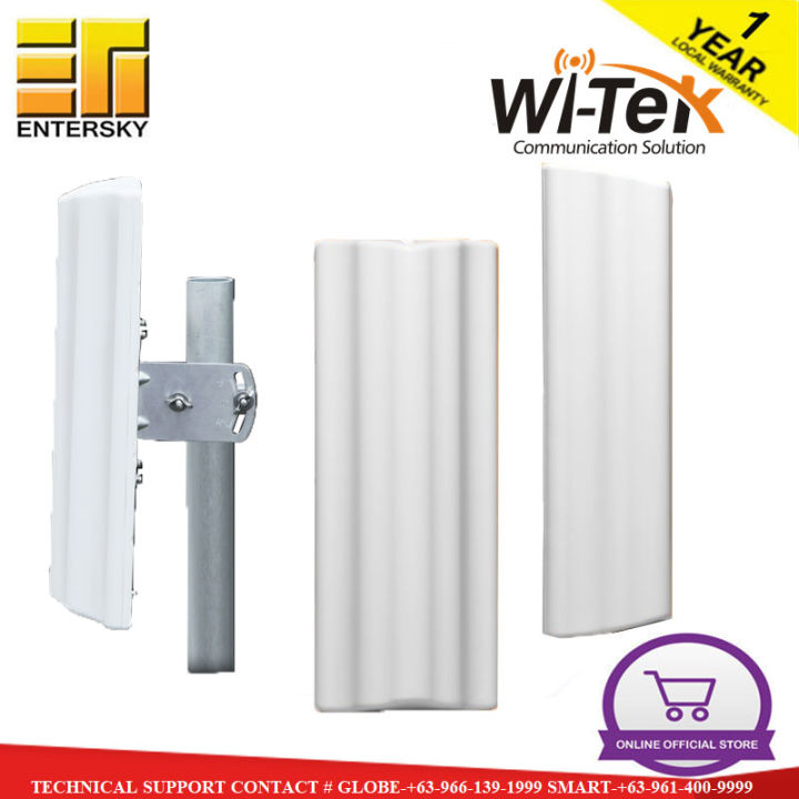 Witek CPE517 5.8GHz 300Mbps 150 Degrees Outdoor CPE Access Point ...