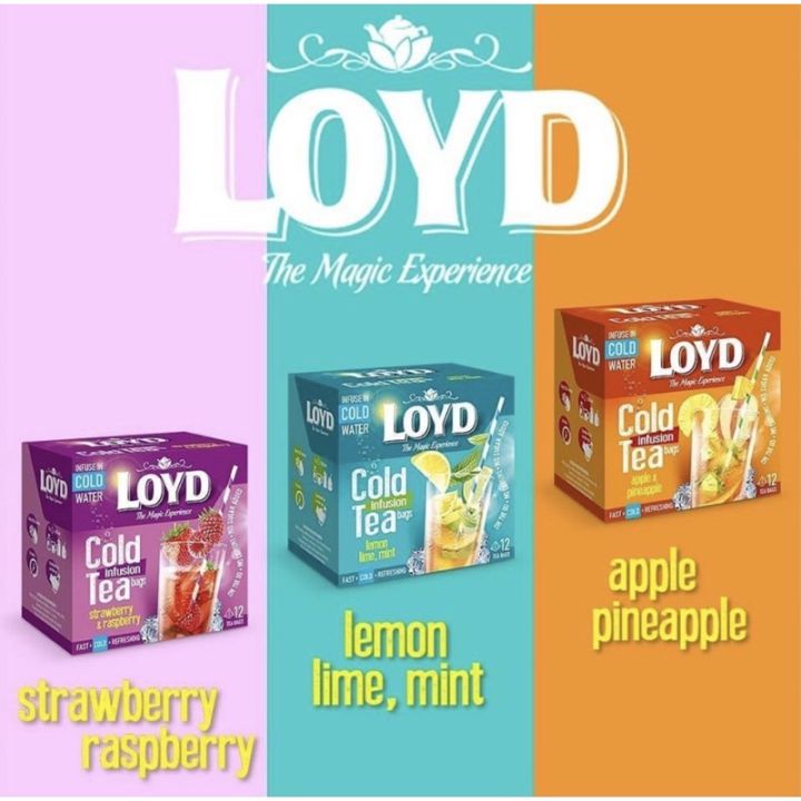Loyd Cold Tea 12 Tea Bags | Lazada PH