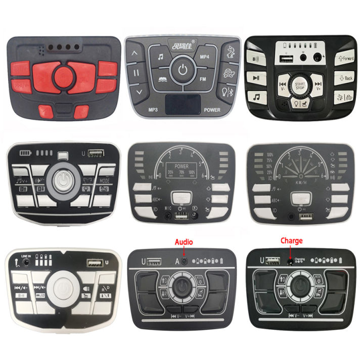 Kids Off-Road Electric Car Remote Control with Multifunction Ride-On ...