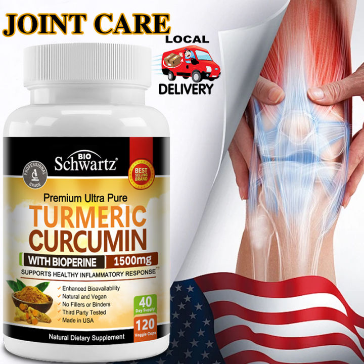 Curcumin Supplements – supports joint health, lowers lipids, immune ...