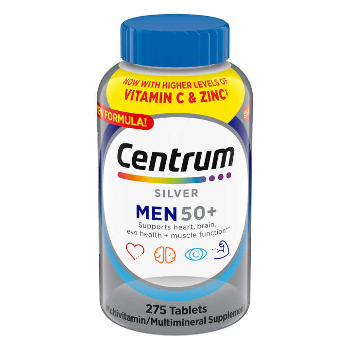 Centrum Silver Men 50+ Multivitamin / 275 Tablets | Lazada PH