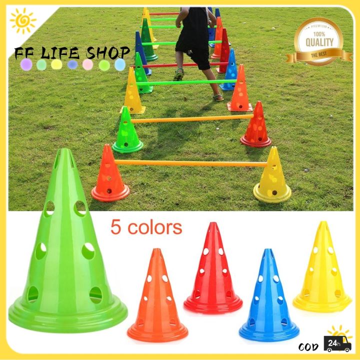 5Pcs Training Cones Child Basketball Football Conical Obstacle Barrel ...