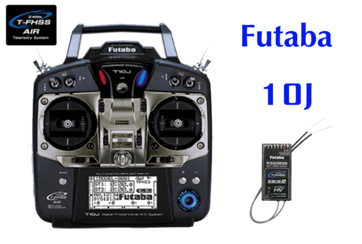 รีโมท Futaba 10J + รีซีฟ 2.4G 10CH วิทยุ รีโมท เฮลิคอปเตอร์ เครื่องบิน ...