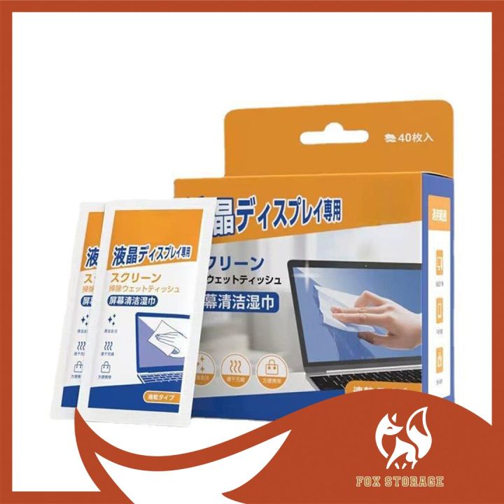 Portable Large Size Cleaning Wipes Lens Screen Wiping Paper Wet ...