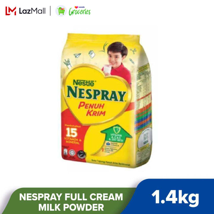 NESTLE NESPRAY Full Cream Softpack 1.4kg | Lazada