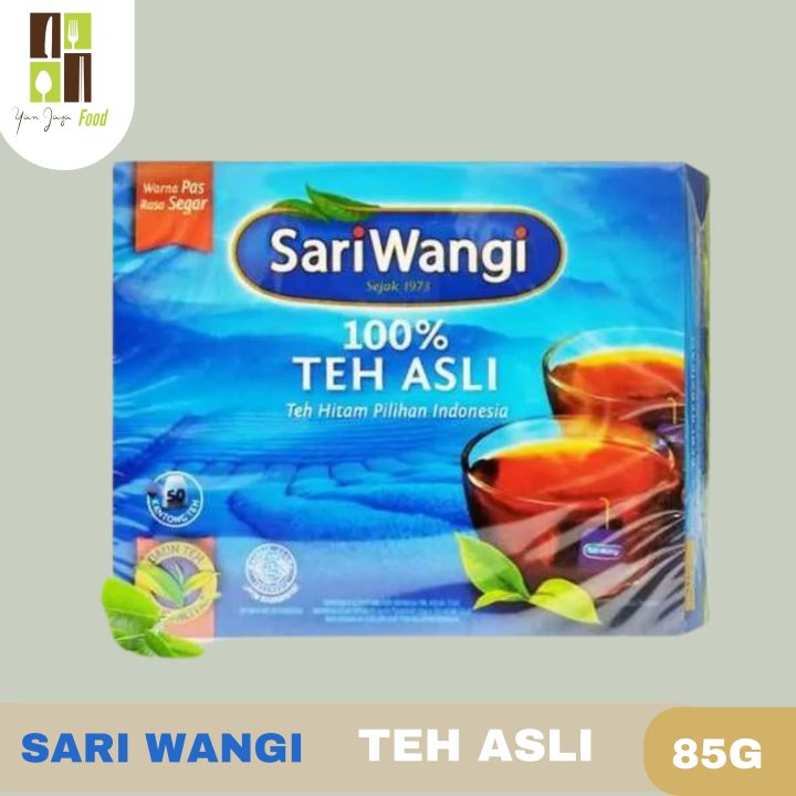 Sari Wangi 100% Teh Asli / Teh Celup / Teh hitam Pilihan 85g Box [ Isi ...