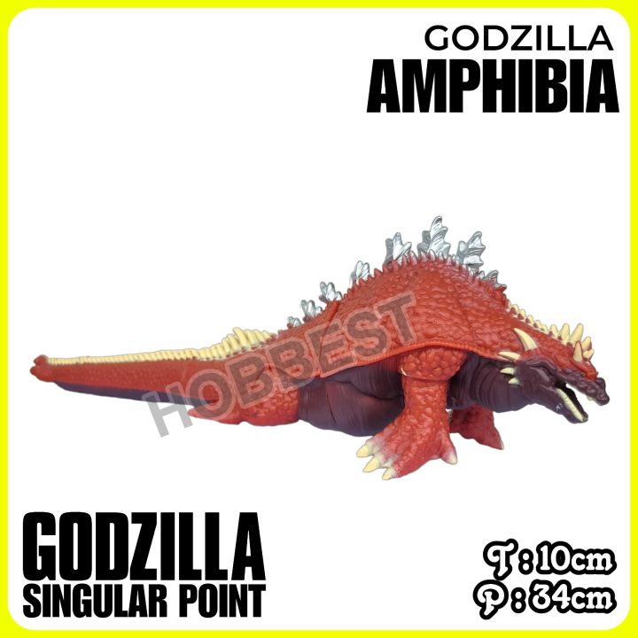 GODZILLA SP : AMPHIBIA - Action Figure Kaiju Miniatur Pajangan Mainan ...