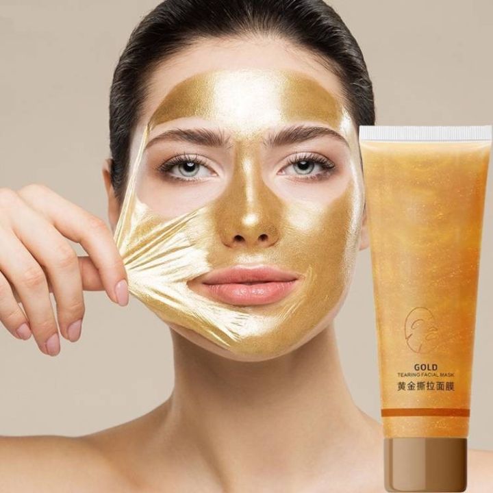 Kolagen 24K topeng peng emas mengupas topeng pembersibersih untuk ...
