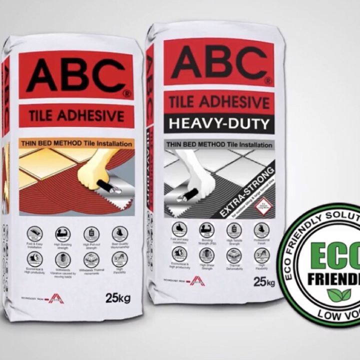 ABC Tile Adhesive Heavy Duty 25kg | Lazada PH