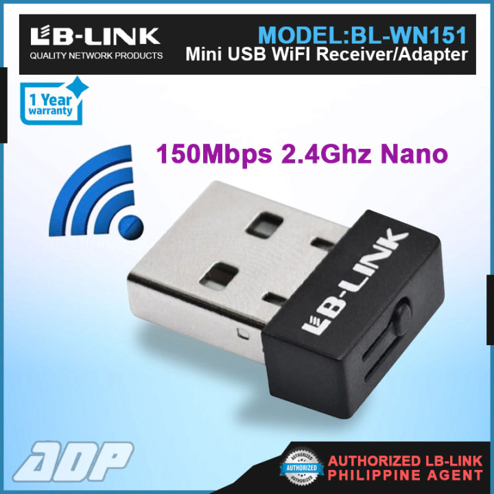 LBLINK BL-WN151 150mbps Mini WiFi USB Adapter 1 Year Local Supplier ...