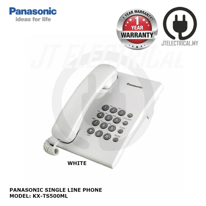Panasonic KX-TS500ML Single Line Telephone | Lazada