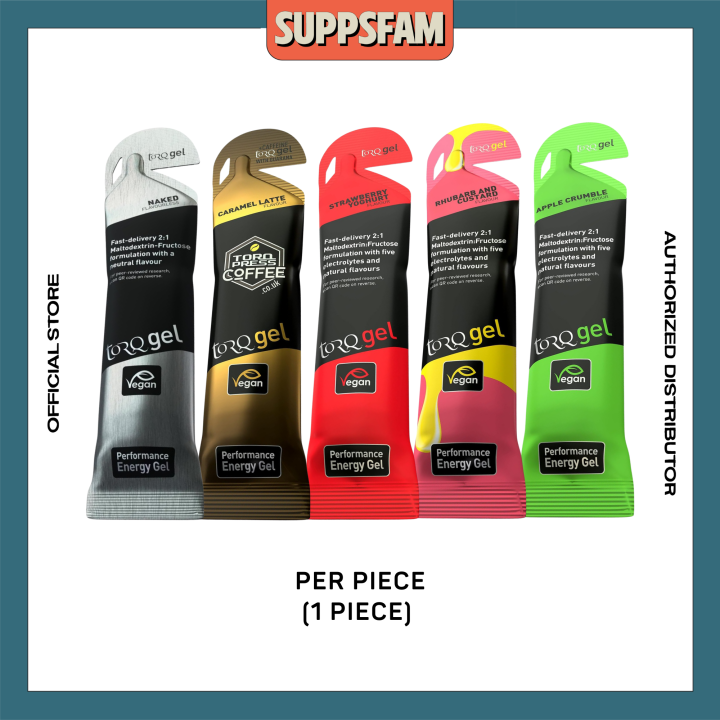 Torq Energy Gel 45g (PER SACHET) All Flavors | Sports, Cycling, Running ...