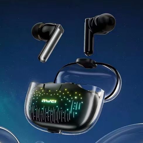 AWEI T52 Pro TWS Wireless Bluetooth V5.3 Colourful Music Gaming Earbuds ...