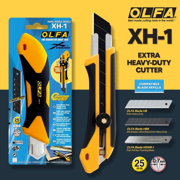 Original OLFA XH-1 Heavy Duty Cutter | Lazada PH
