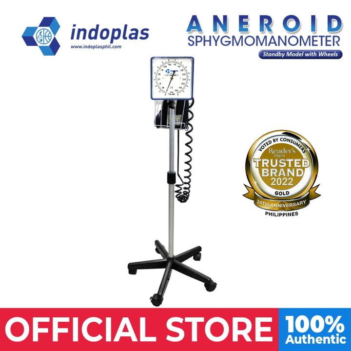 Indoplas Aneroid Blood Pressure Sphygmomanometer Standby Model with ...