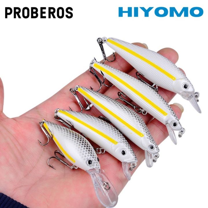 PROBEROS 1ชิ้นเหยื่อปลอมพลาสติกแข็งป๊อปเปอร์เหยื่อดินสอเหยื่อจมเหยื่อ ...