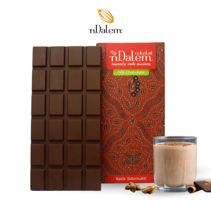 Cokelat nDalem | Creamy Milk Chocolate Bar with Cacao Butter | Snack ...