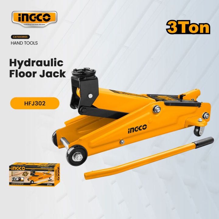 Ingco 3tons Hydraulic Floor Jack HFJ302 IHT | Lazada PH
