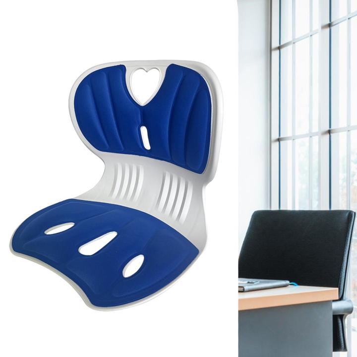 Aayang Sitting Posture Correction Chair Back Support Seat Pillow Pads ...