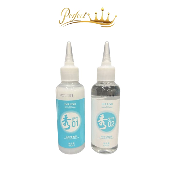 Cold Perm Lotion Cream Dolish Hair Perm Korea Speed Salon Barber ...