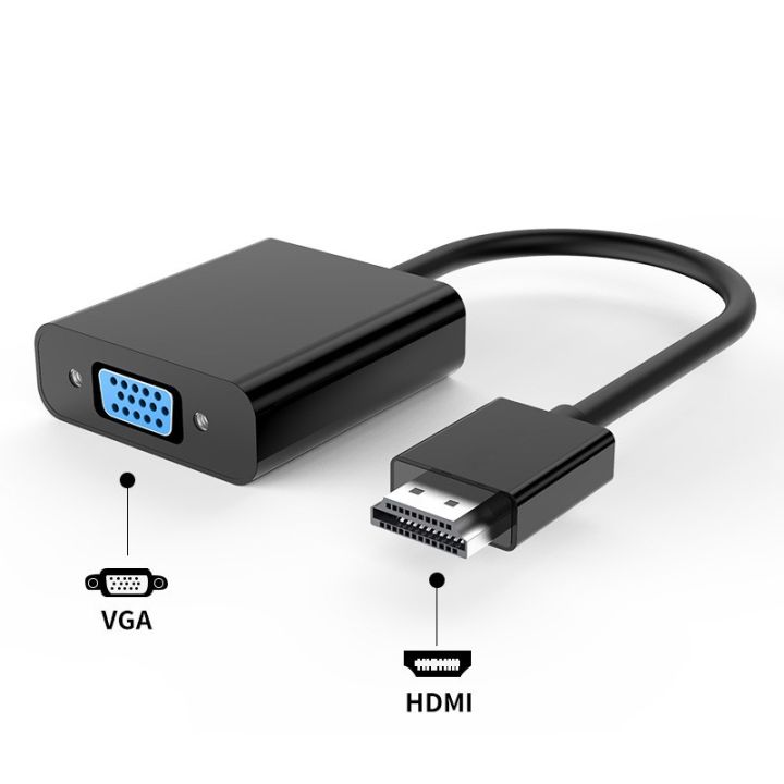 Converter HDMI To VGA / Kabel HDMI Ke VGA / VGA HDMI Converter Adapter ...
