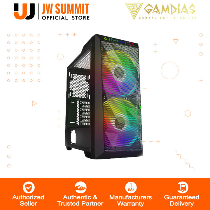 Gamdias Apollo M1 RGB Mid-Tower PC Case | Lazada PH