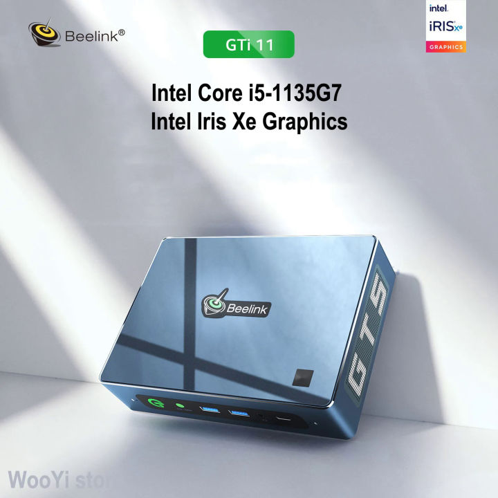 Beelink GTI 11 gaming mini PC In 11th Core i5 1135g7 16GB DDR4 500GB ...