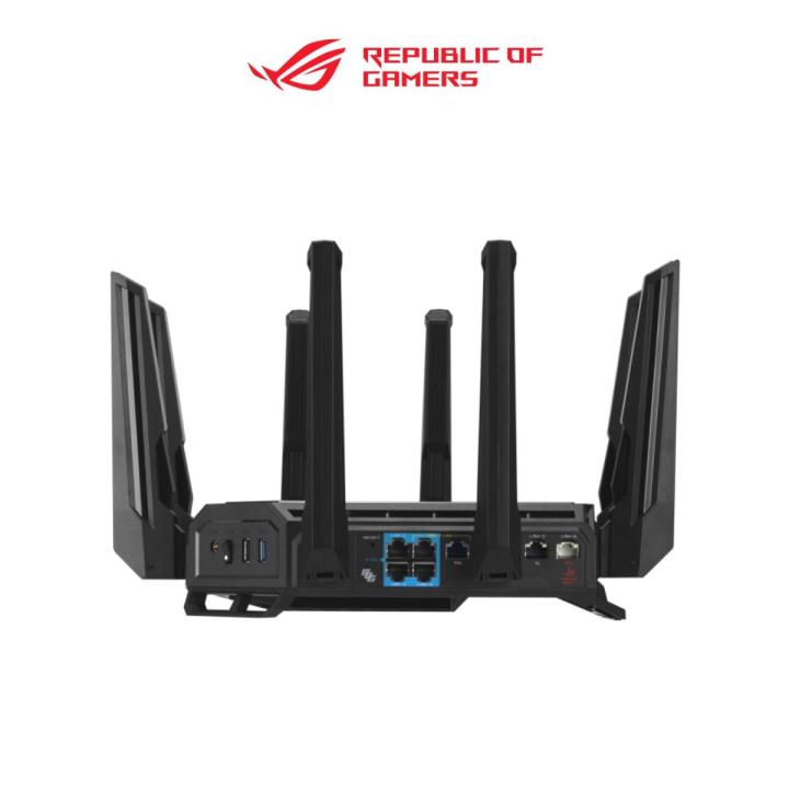 GT-BE98 Quad-band WiFi 7 (802.11be) Gaming Router, support new 320MHz ...