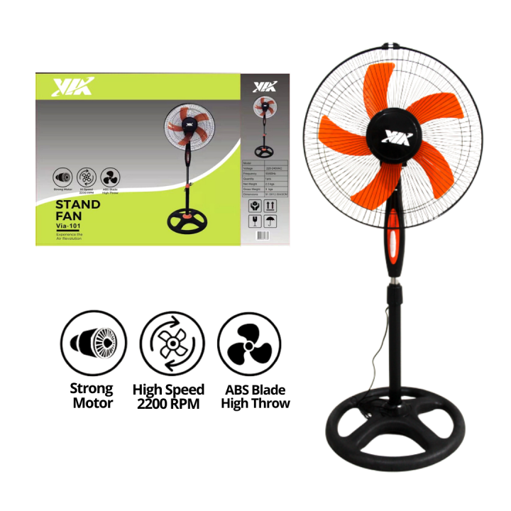 STAND FAN 16 INCH SUNISI ELECTRIC FAN | Lazada PH