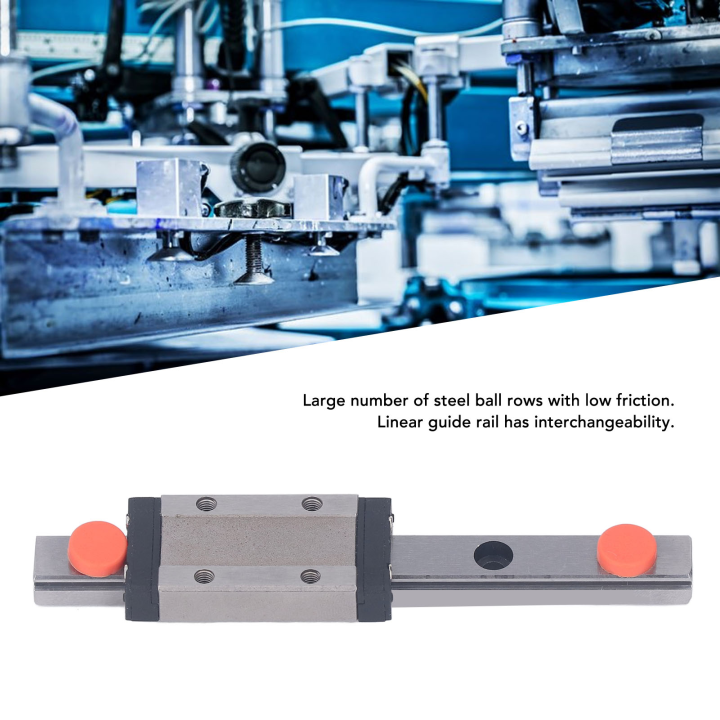 Linear Guide Rail Bearing Steel Linear Motion Guideway MGN9H 100mm with ...