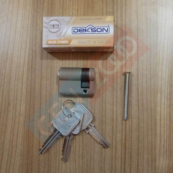 Kuncil Silinder Pintu 1 sisi Dekson HC DL 50MM SN Kunci 1 Sisi Dekkson ...
