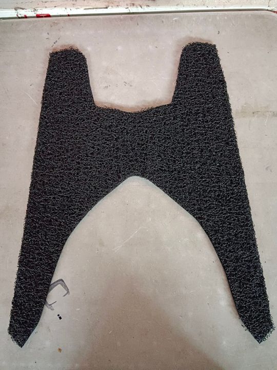 CCB - Motorcycle Noodle Type Carpet Matting for MIO GEAR 125 Anti Slip ...
