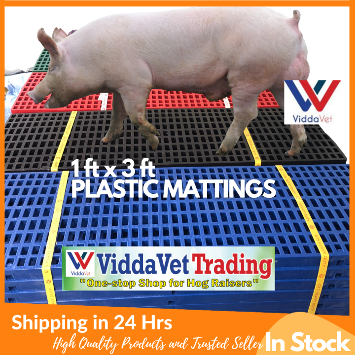 sold per piece 1ft x 3ft Heavy Duty Interlocking Plastic Matting Dog ...