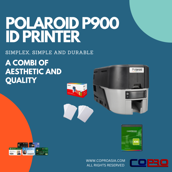 Polaroid Simplex P900 Card printer PVC ID Printer | Lazada
