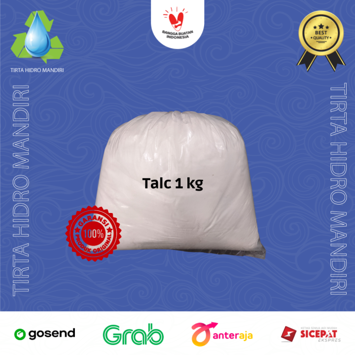 TALC POWDER LIAONING RESIN TALK TALEK 1 KG | Lazada Indonesia