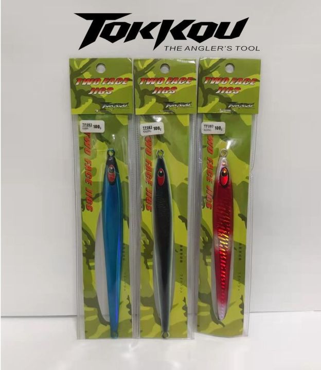 TOKKOU TWO FACES JIGS TF083 60g ~ 120g | Lazada
