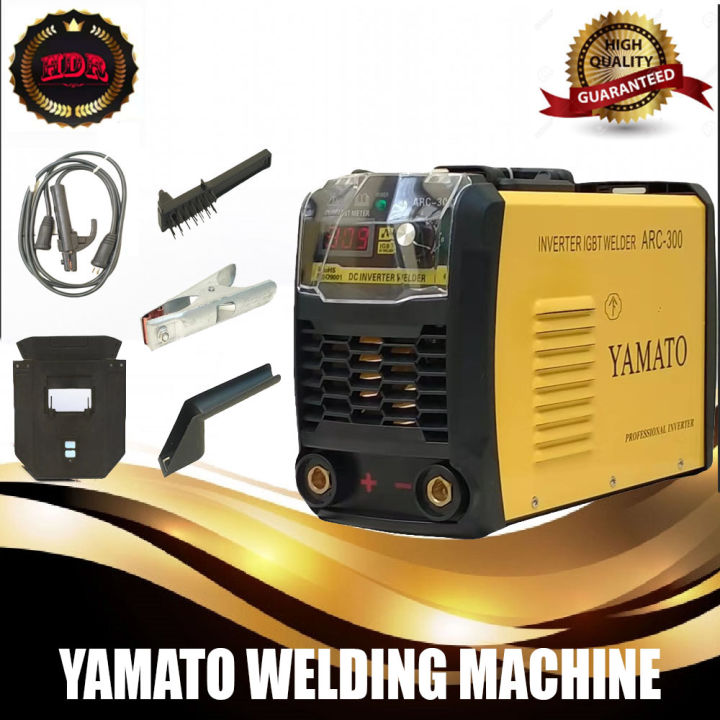 YAMATO WELDING MACHINE SET INVERTER WELDER (300) (250) AND 200 AMPERES ...