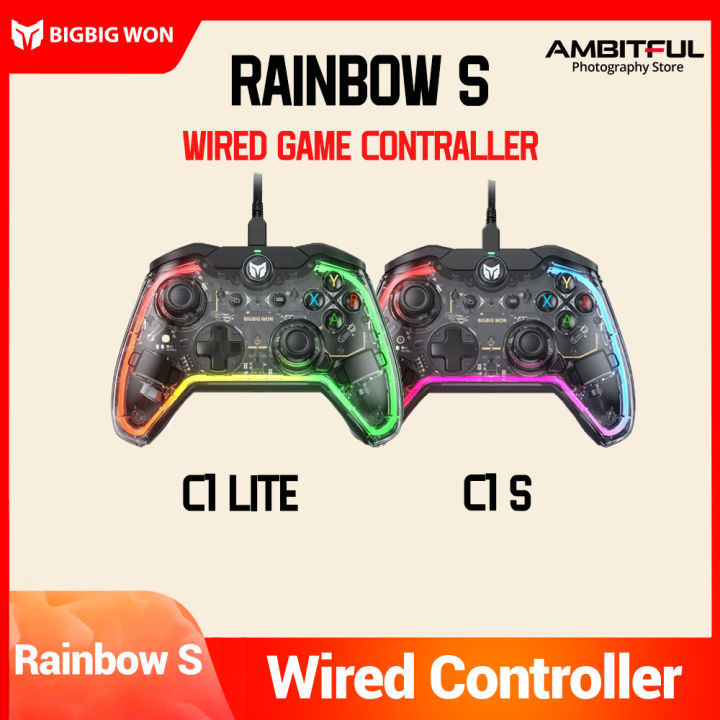 BIGBIG Won C1 S C1 Lite Wired Game Controller With Joystick RGB Light ...