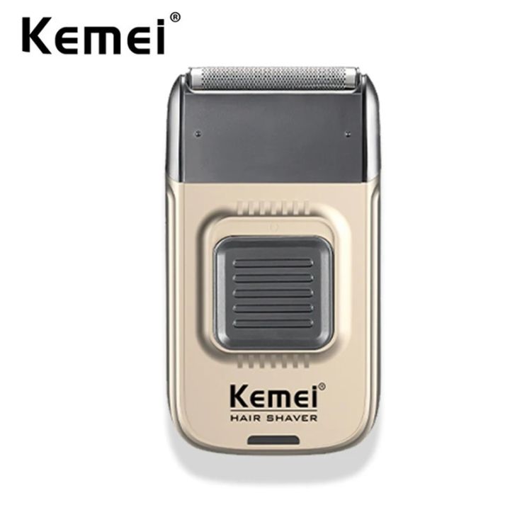 Kemei Mobile Electric Foil Head Shaver Mini Rechargeable Cordless ...