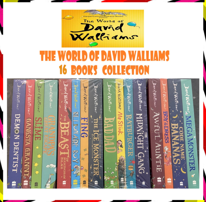 David Walliams 16 Books The World of David Walliams David Walliams ...