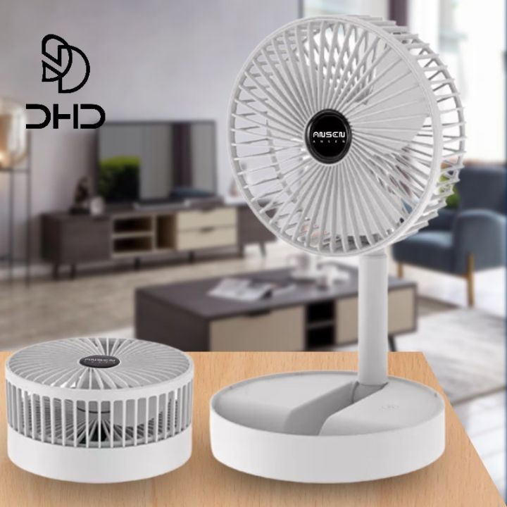 Chargeable Electric Fan Small Folding Fan with USB Charging ...